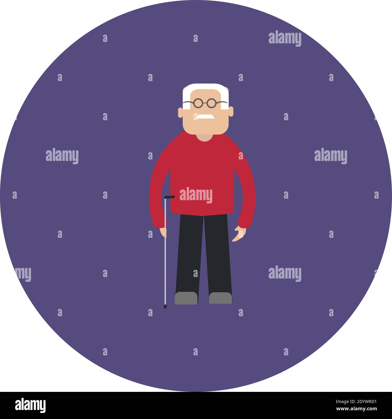 Active middle aged man Stock Vector Images - Alamy