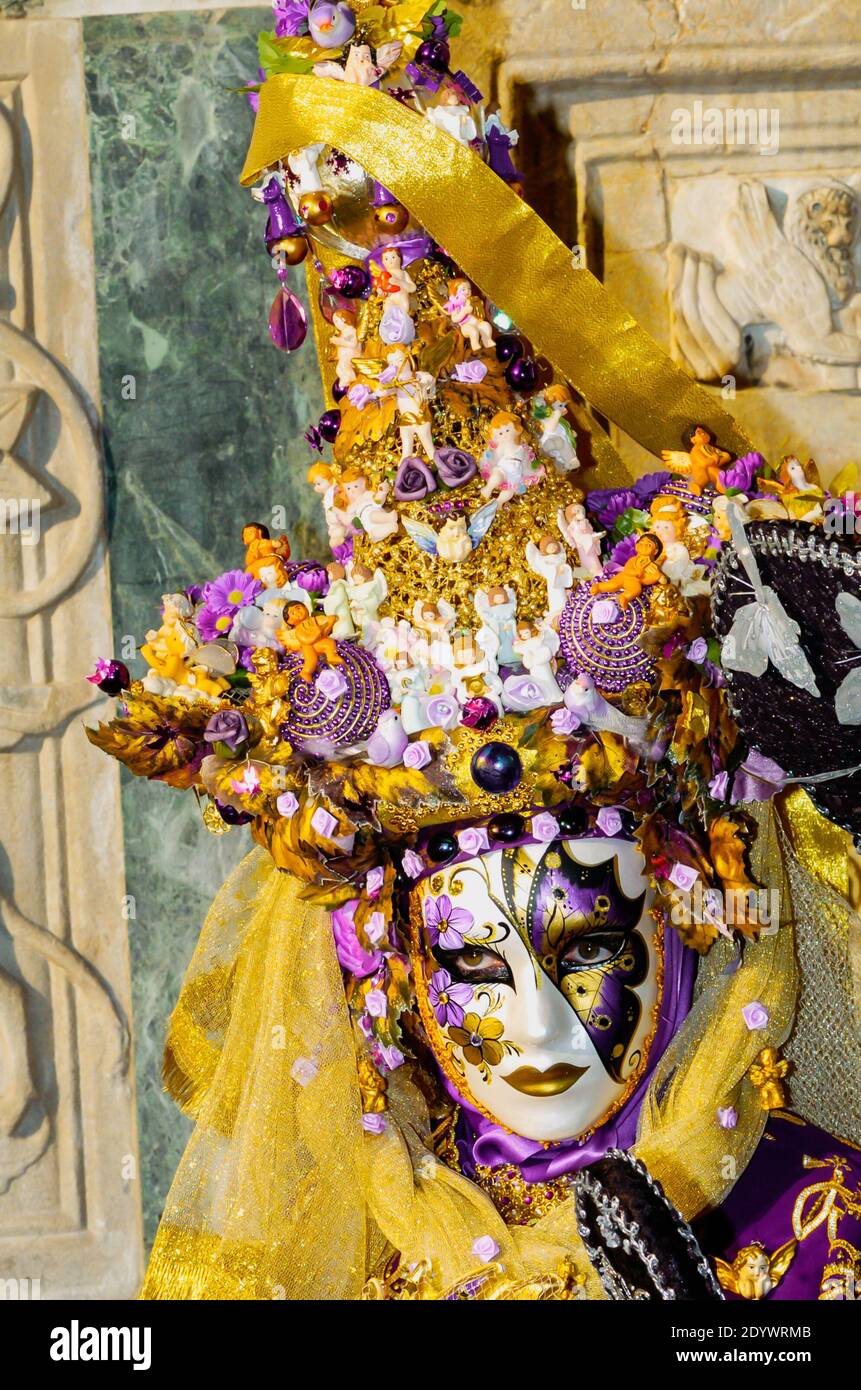 carneval in venice, italy, masquerade Stock Photo - Alamy