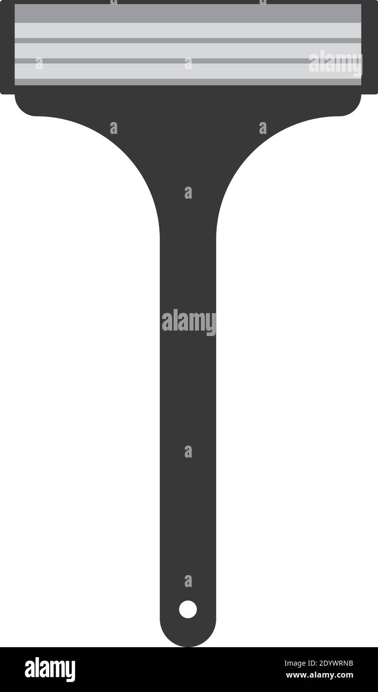 Man shaver, illustration, vector on a white background Stock Vector ...