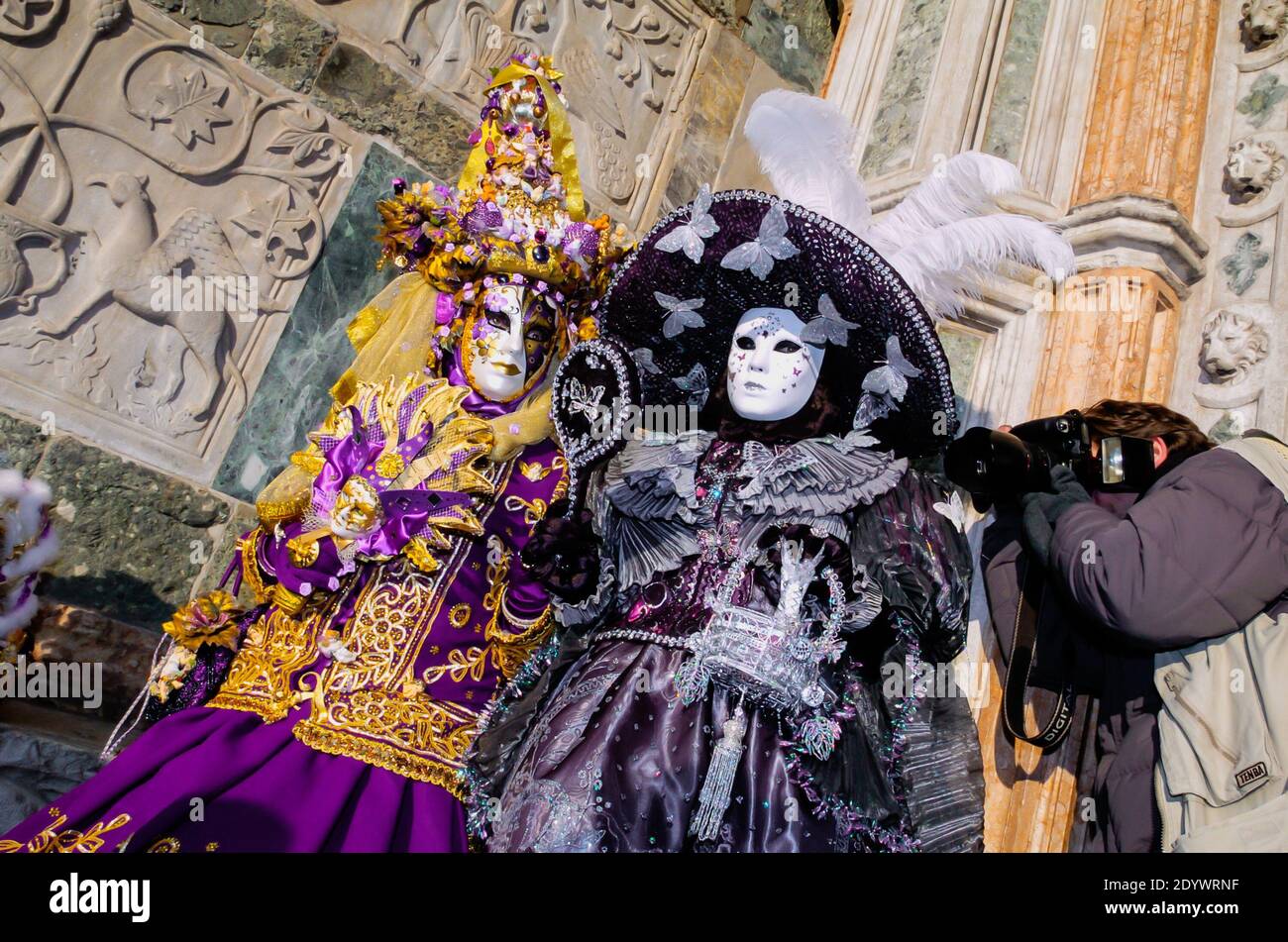 carneval in venice, italy, masquerade Stock Photo - Alamy