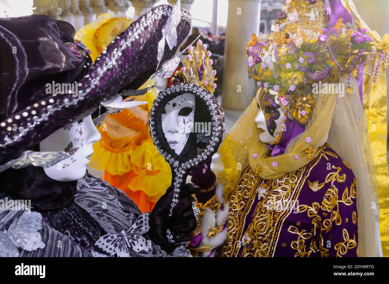 carneval in venice, italy, masquerade Stock Photo - Alamy