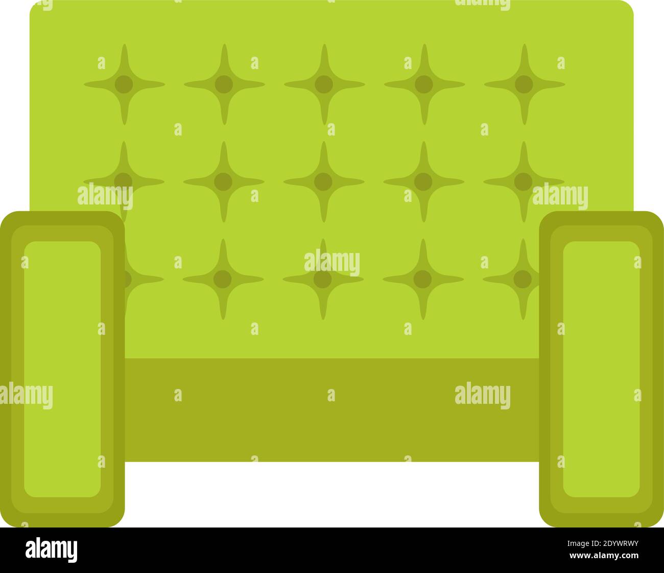 Flat green home white Stock Vector Images - Alamy