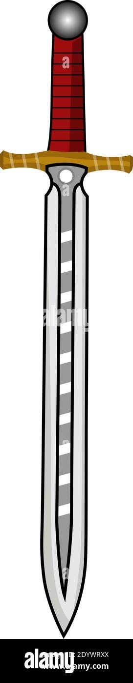 A gold sword Cut Out Stock Images & Pictures - Alamy