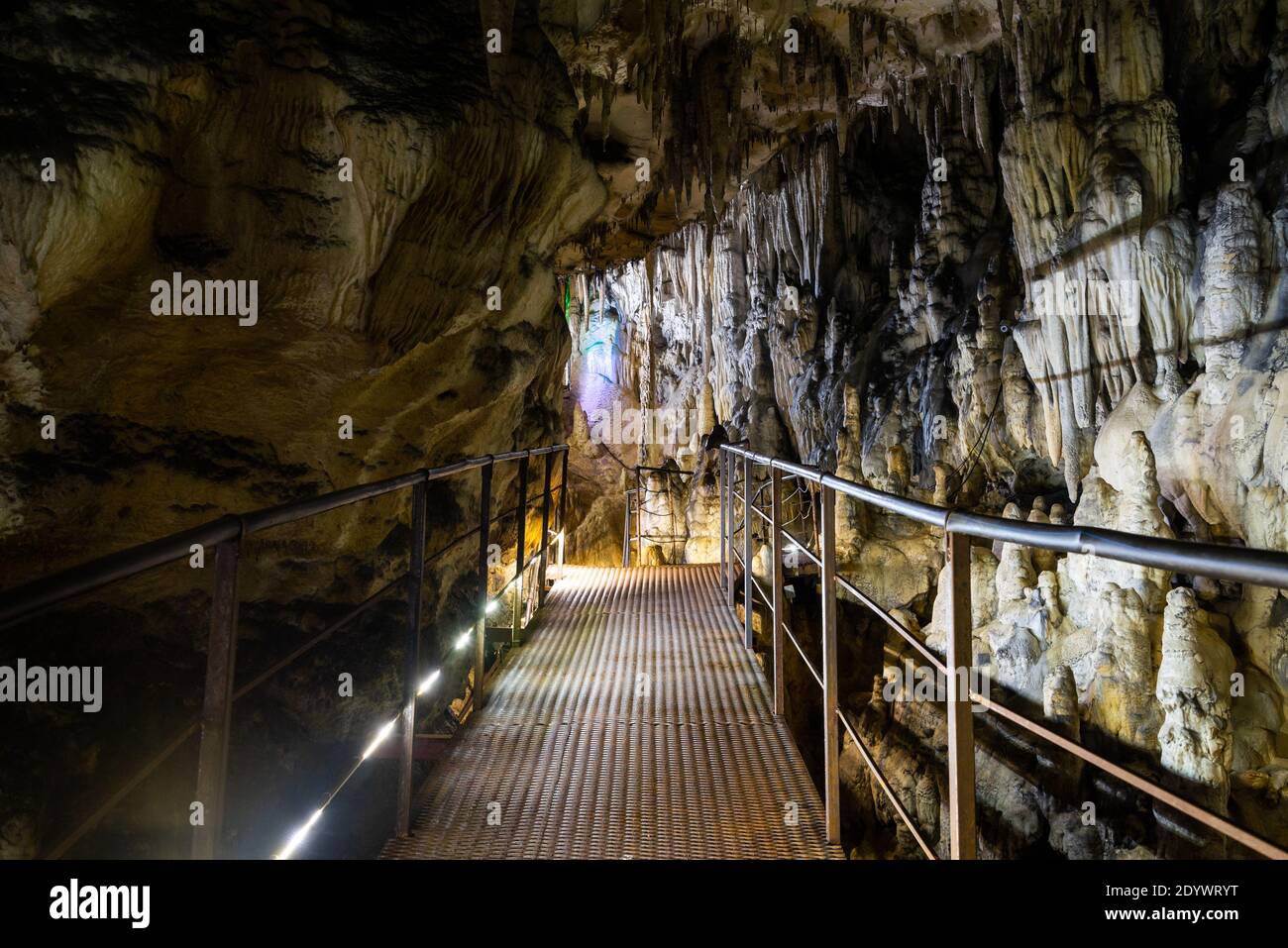 Azish or Azishskaya cave in Adigeya, Russia Stock Photo - Alamy