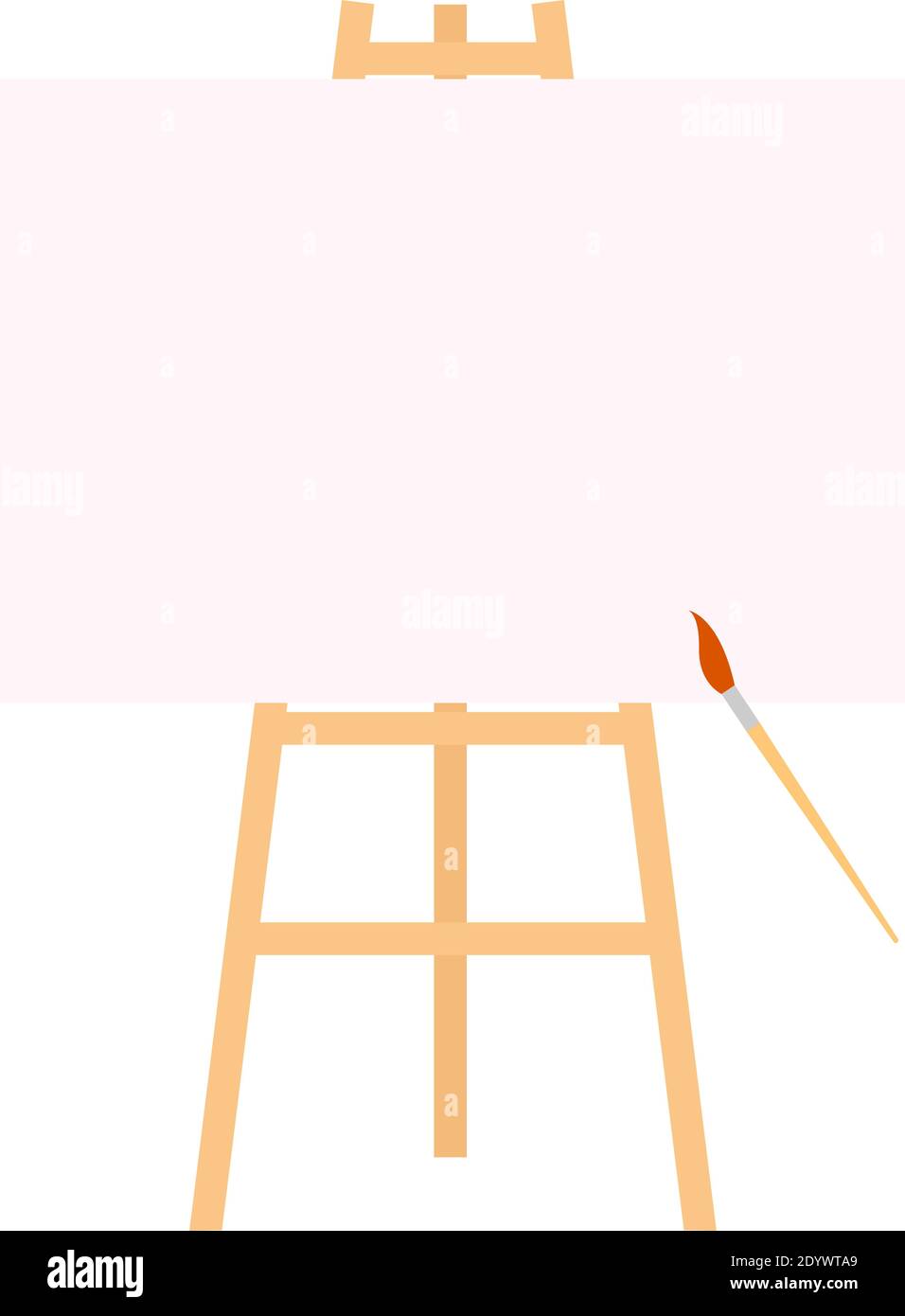 Blank painting canvas hi-res stock photography and images - Alamy