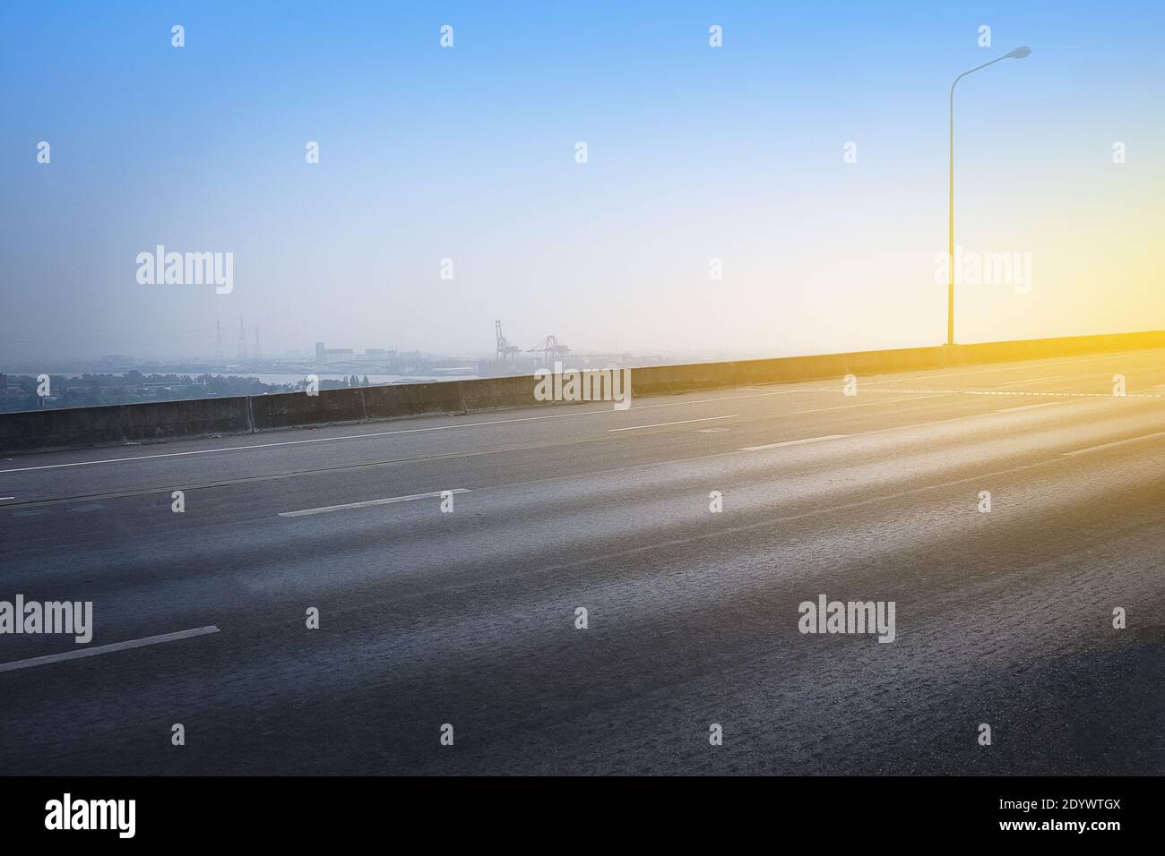 High way road and sky background Stock Photo - Alamy