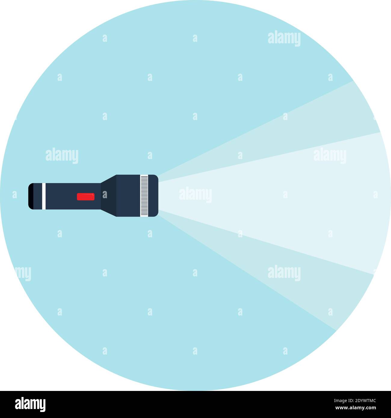 Pocket flashlight icon cartoon Cut Out Stock Images & Pictures - Alamy