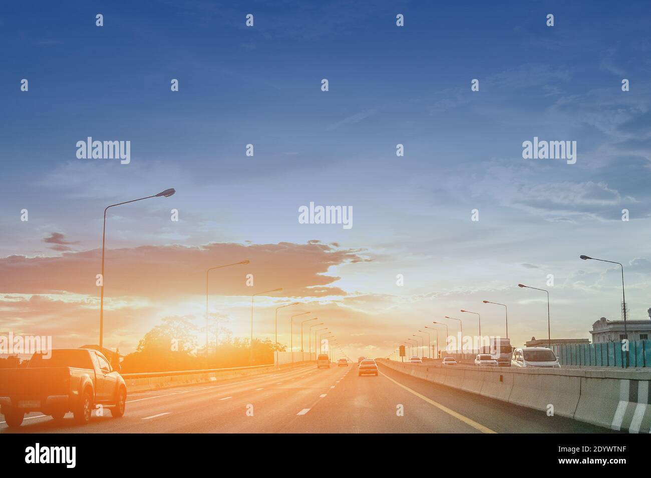 Car driving on high way road,Transportation concept Stock Photo - Alamy
