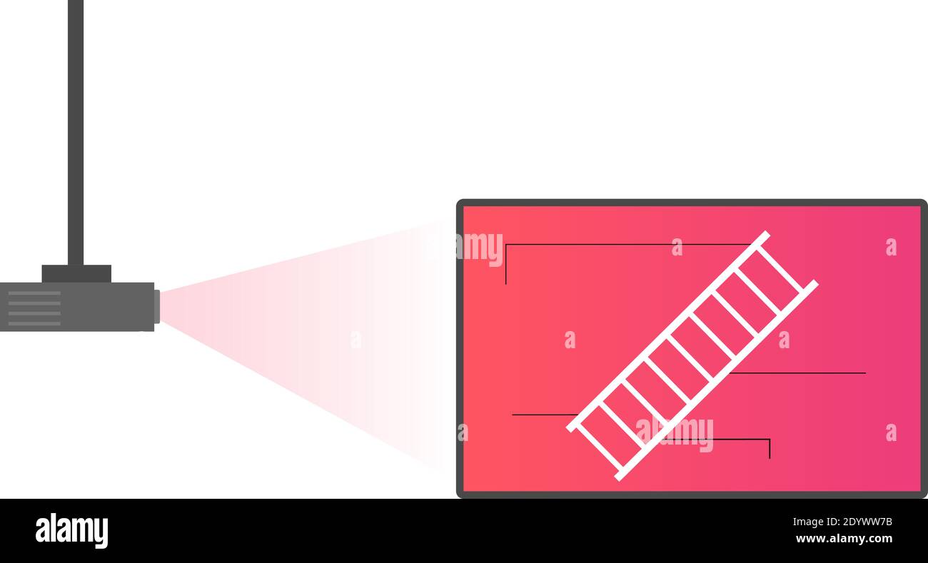 Projection equipment vector vectors hi-res stock photography and images ...