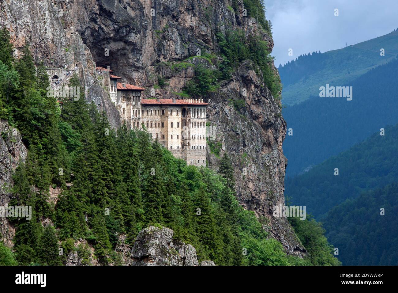 The Sumela Monastery which is a 4th century Greek Orthodox monastery ...