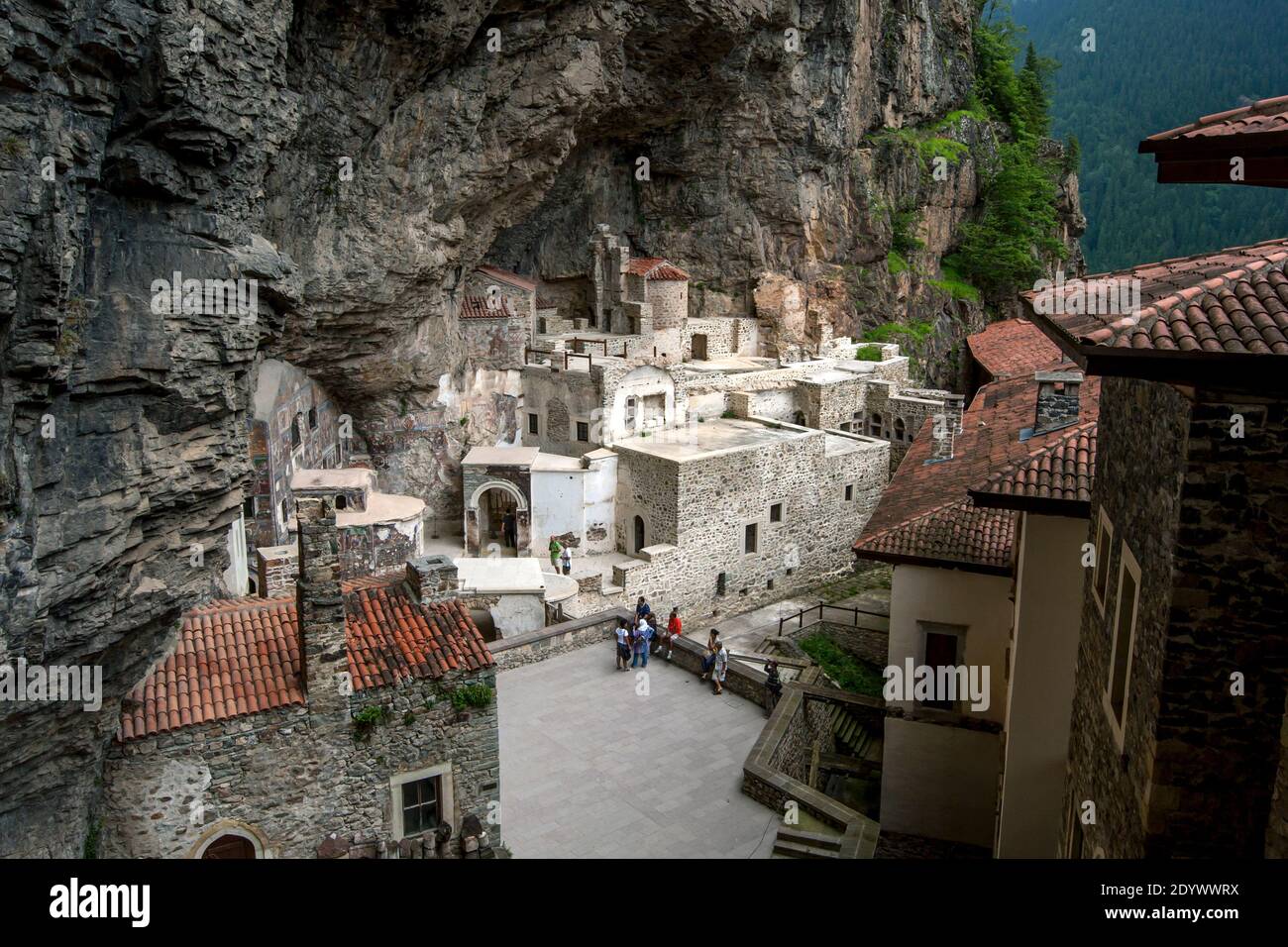 The Sumela Monastery which is a 4th century Greek Orthodox monastery ...
