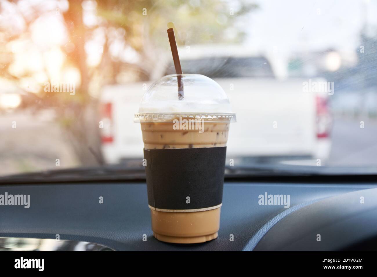 Car with coffee on top hi-res stock photography and images - Alamy