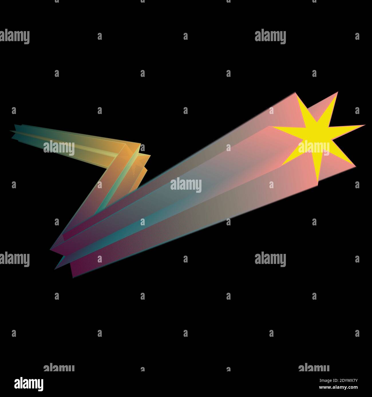 1980s star Stock Vector Images - Alamy