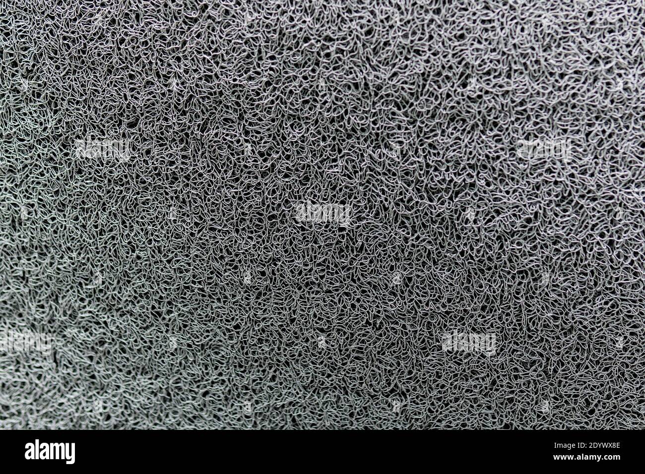 texture of gray plastic carpet close-up. ribbed rubber texture Stock ...