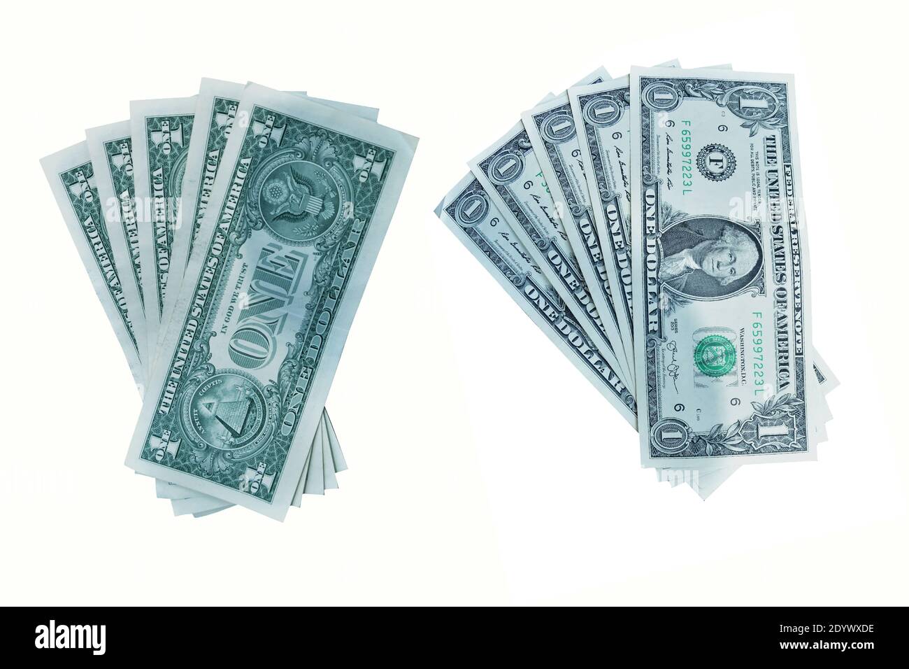 US dollar on white background for your texture and design,money dollar ...