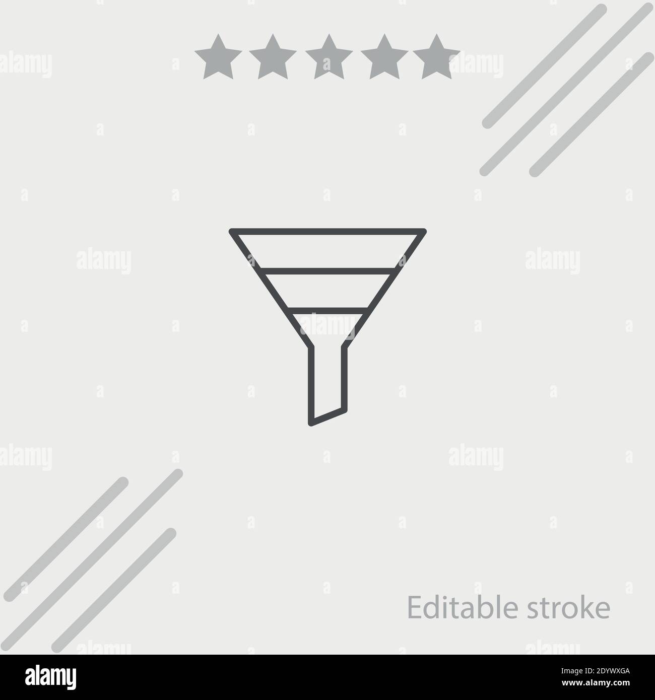 filter vector icon modern simple vector illustration Stock Vector Image ...