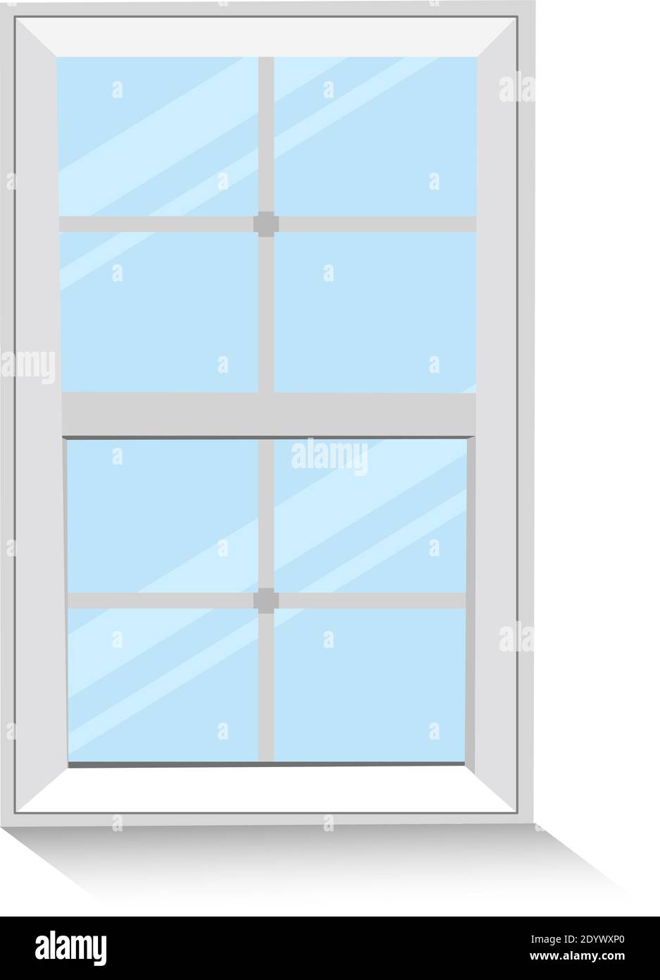 Plastic window sill on Stock Vector Images - Alamy