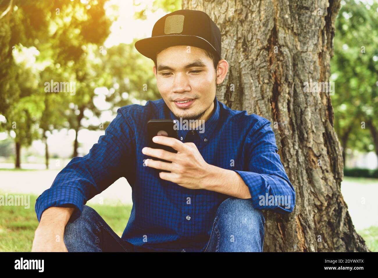 People holding smart phone in concept phone mobile smart using and ...