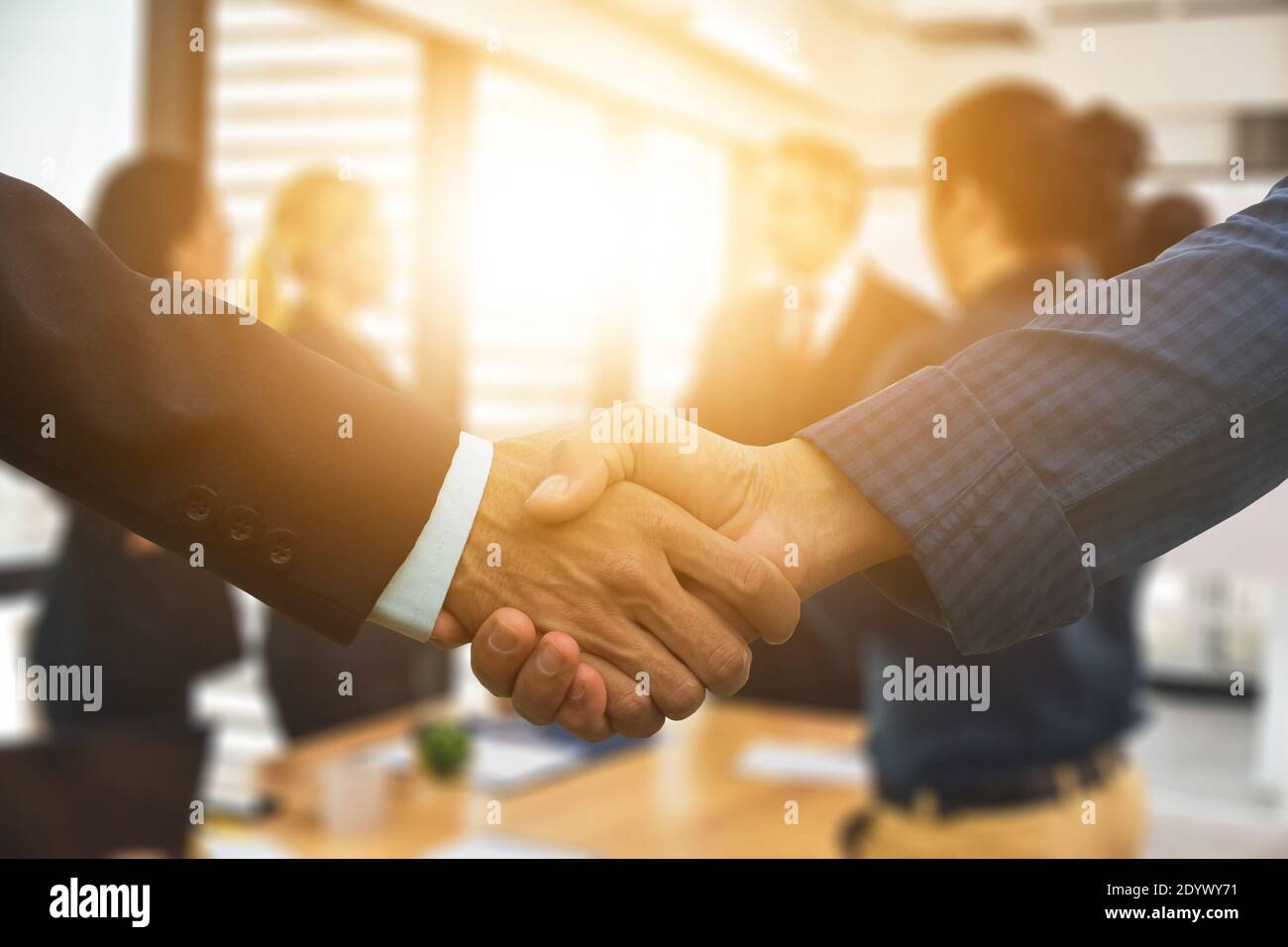 Close up people hands shake business partnership success,Shake hand ...