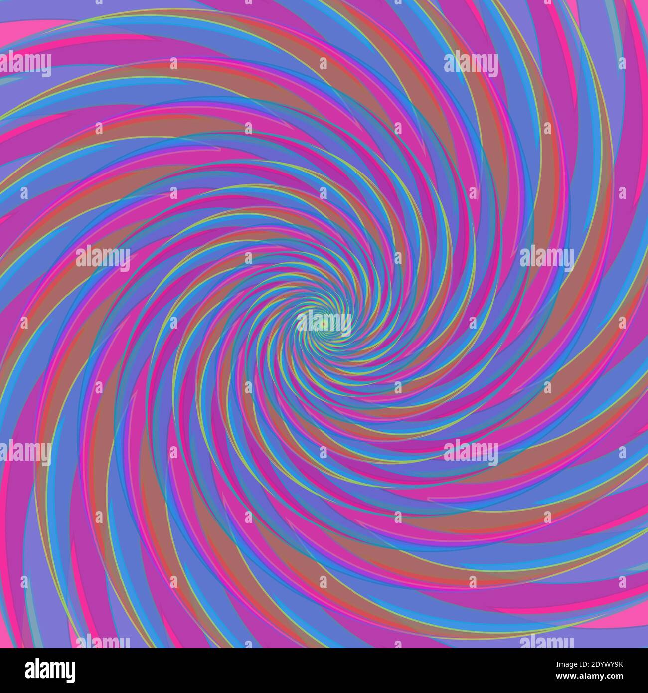 Abstract iridescent spiral shape Stock Vector Images - Alamy