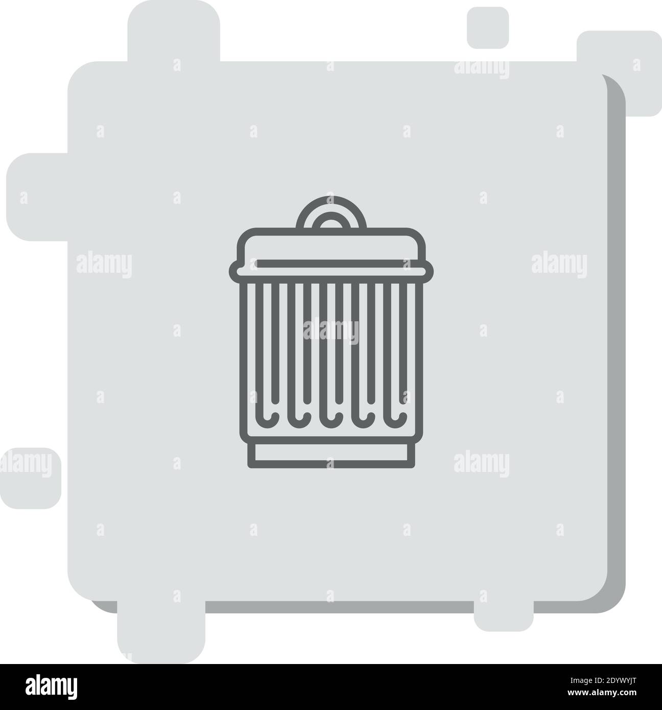 waste vector icon modern simple vector illustration Stock Vector Image ...