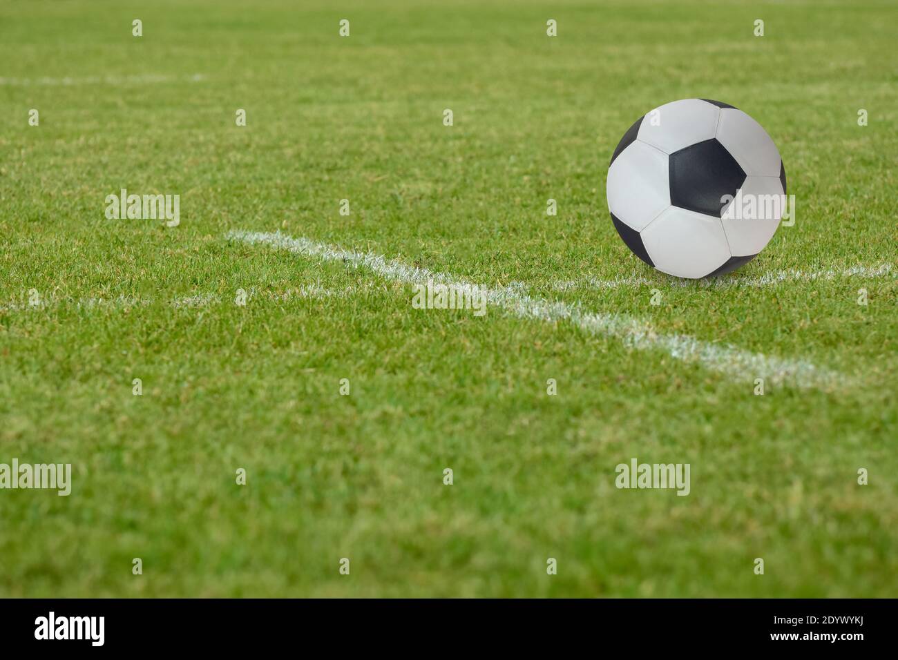 Green glass field for football match absence american football field ...