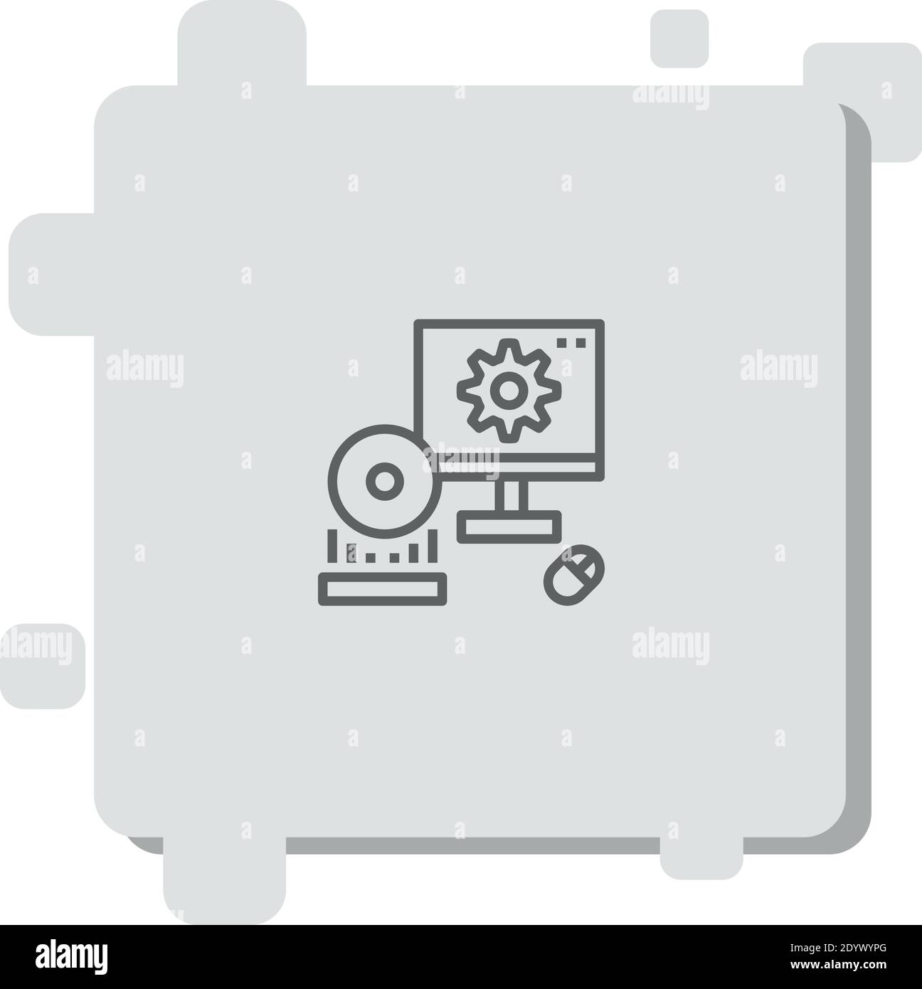 Software Vector Icon Modern Simple Vector Illustration Stock Vector Image And Art Alamy