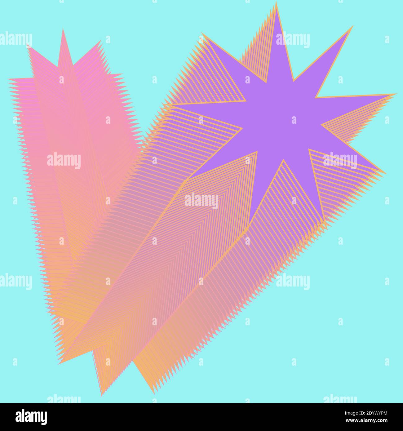An abstract colorful pastel star shape background image Stock Vector ...