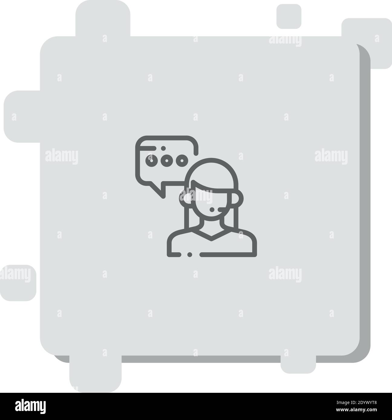 support vector icon modern simple vector illustration Stock Vector ...
