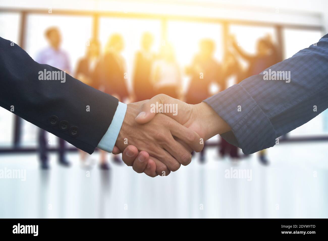 Close up people hands shake business partnership success,Shake hand ...