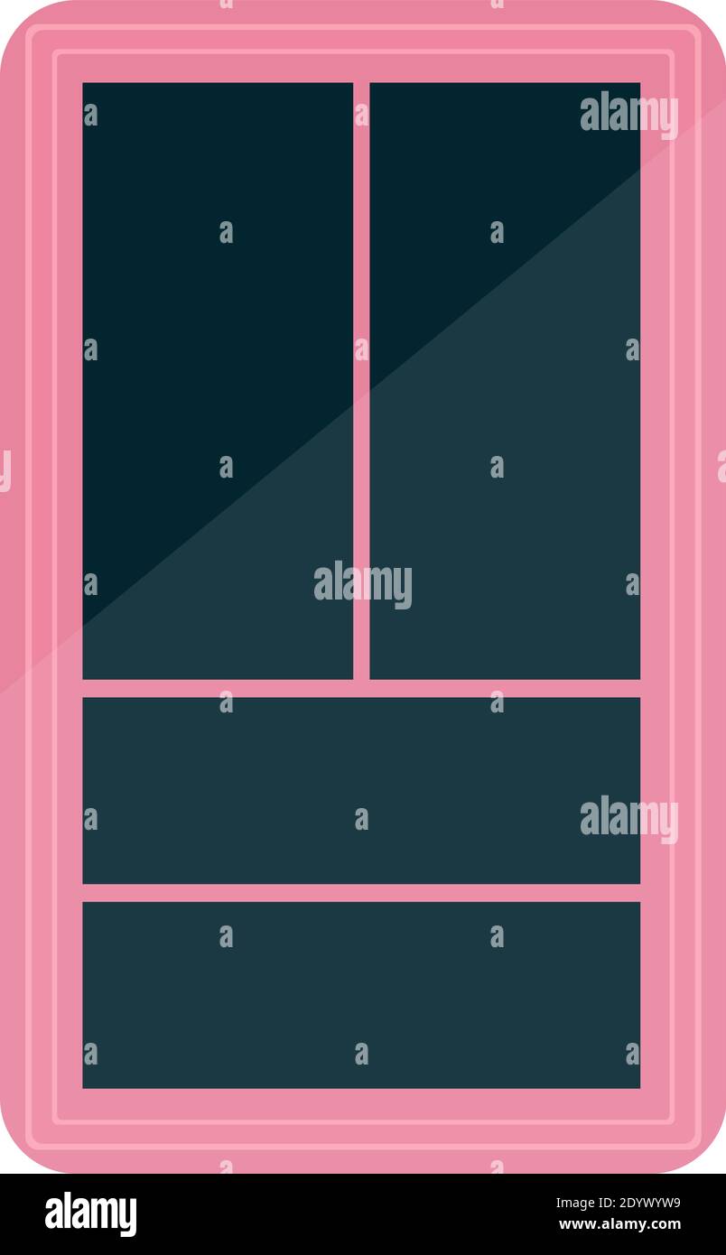 Pink background front view Stock Vector Images - Alamy