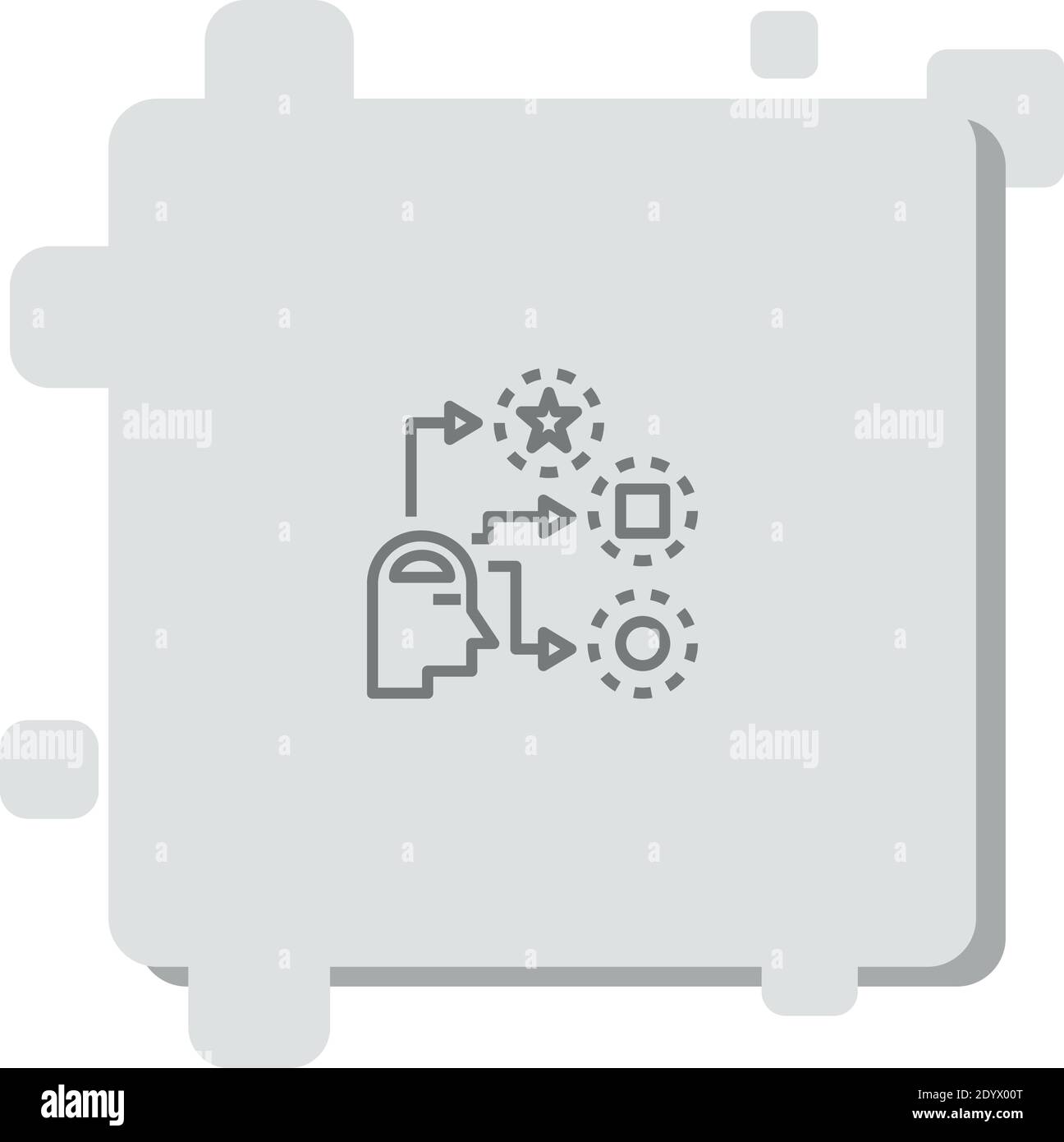 choice vector icon modern simple vector illustration Stock Vector Image ...