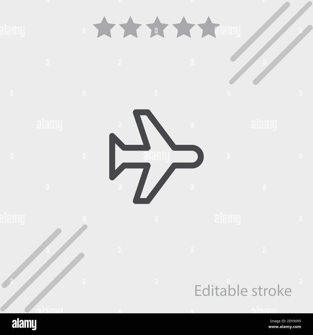 airplane mode vector icon modern simple vector illustration Stock ...