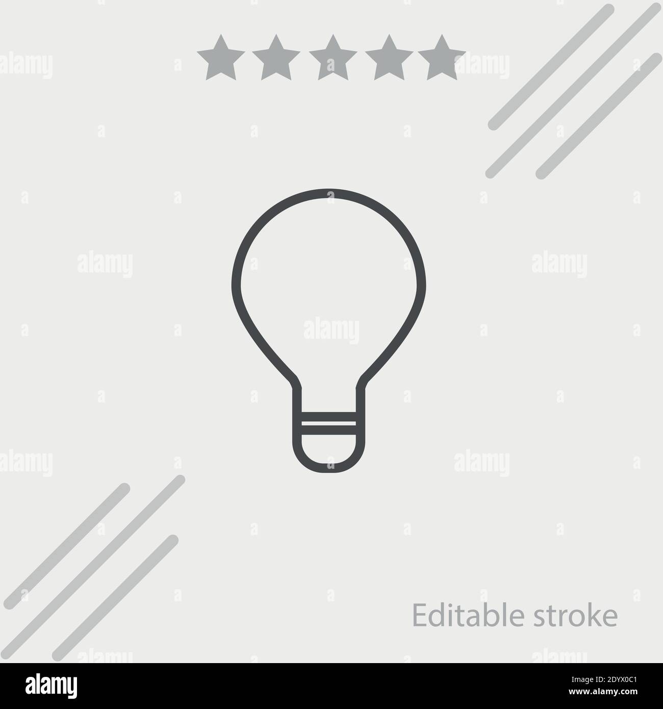 idea symbol vector icon modern simple vector illustration Stock Vector ...