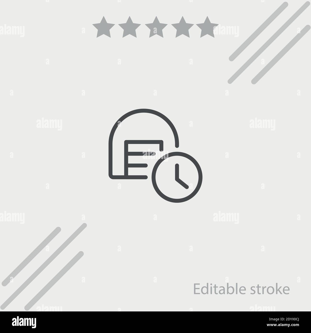 delay vector icon modern simple vector illustration Stock Vector Image ...