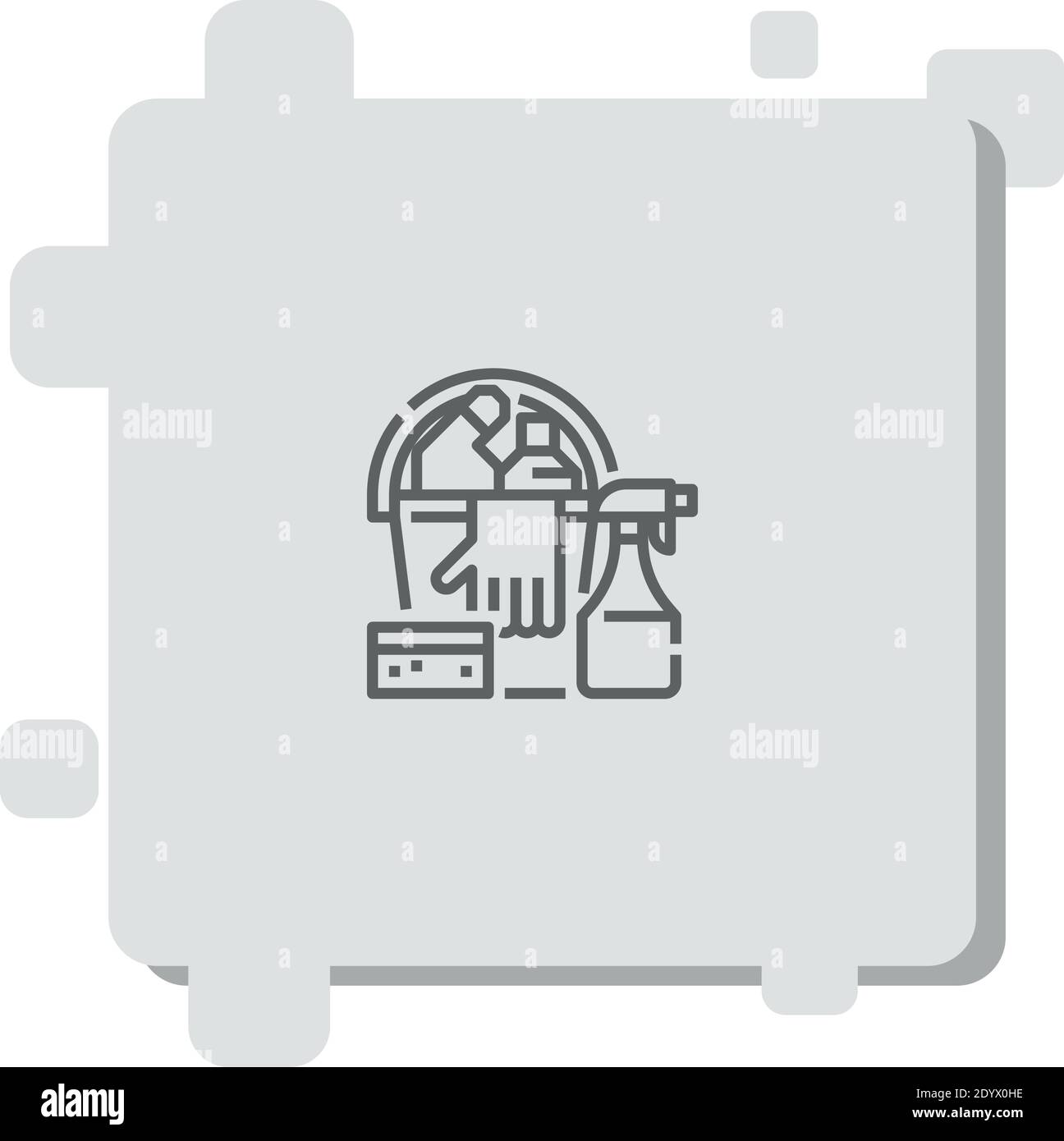 cleaning vector icon modern simple vector illustration Stock Vector ...