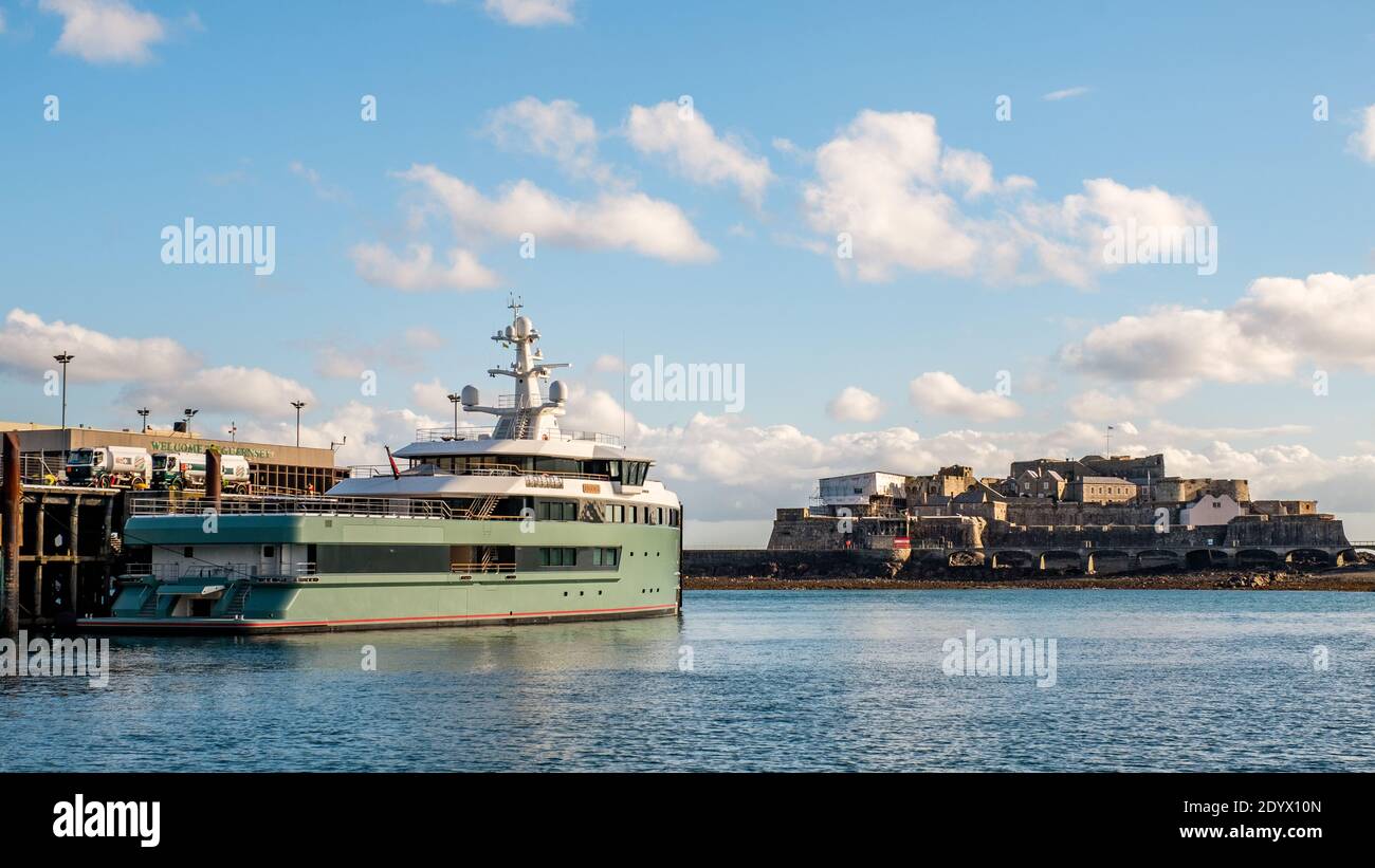 ANAWA, SeaXplorer super yacht Stock Photo - Alamy