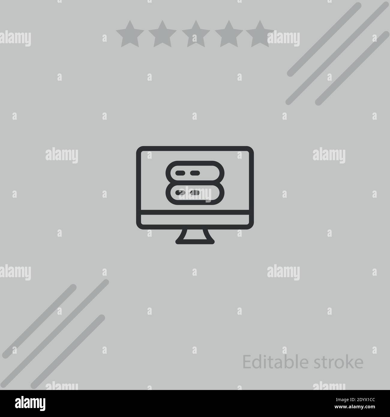 data vector icon modern simple vector illustration Stock Vector Image ...