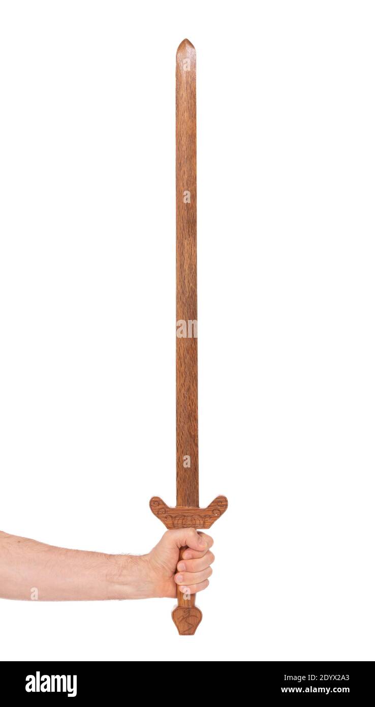 Wooden sword hi-res stock photography and images - Alamy