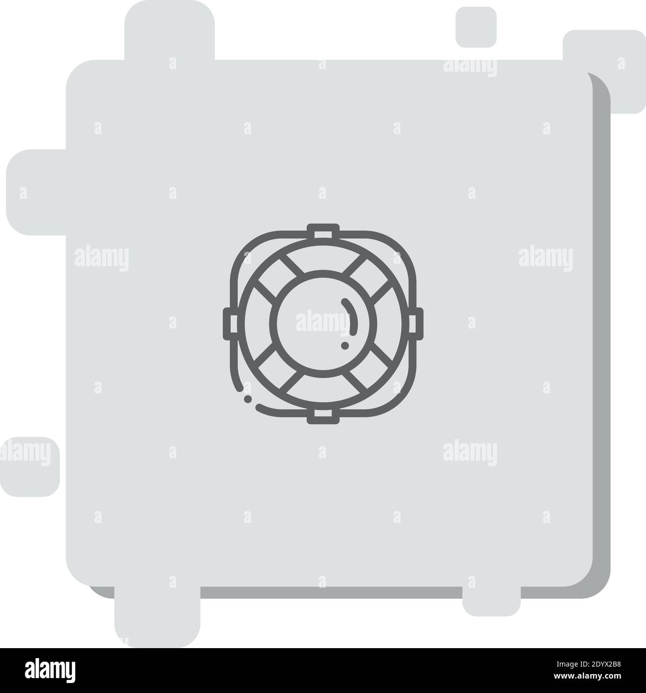 lifebuoy vector icon modern simple vector illustration Stock Vector ...