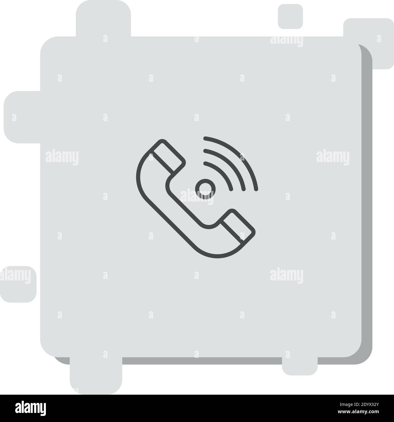 call vector icon modern simple vector illustration Stock Vector Image ...