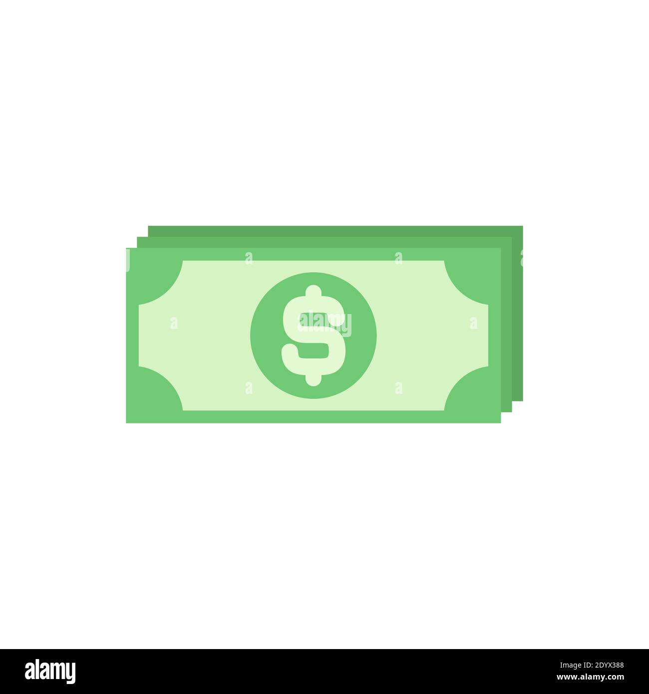 Bank notes on Stock Vector Images - Alamy