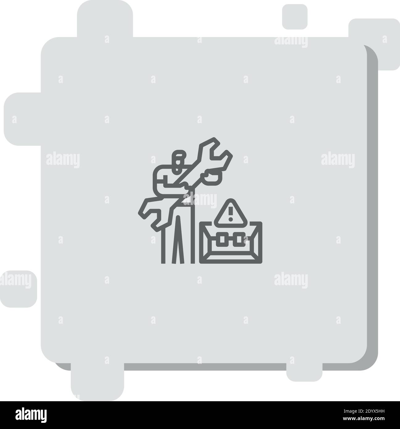repair vector icon modern simple vector illustration Stock Vector Image ...