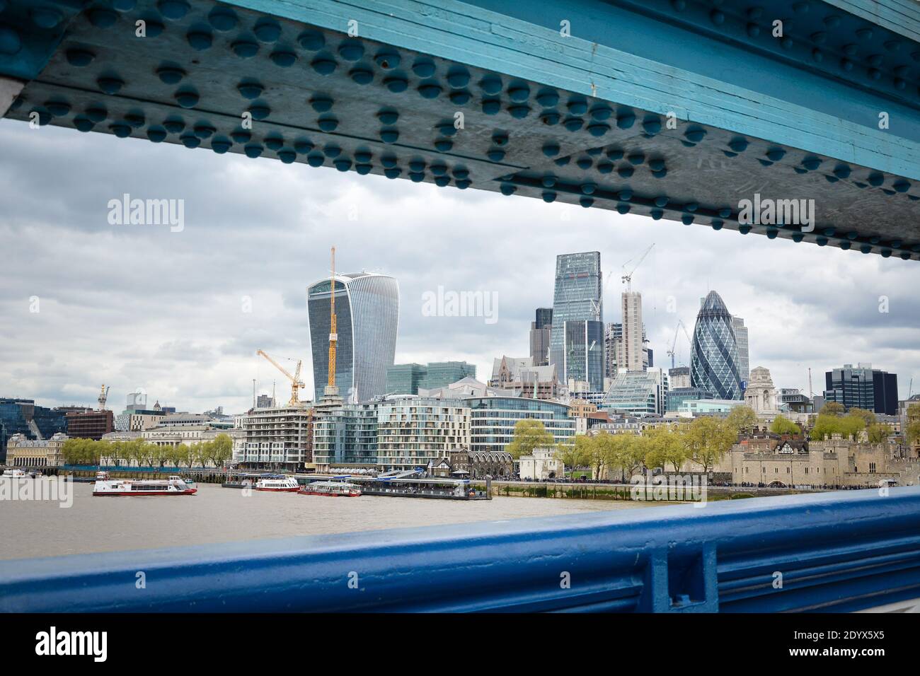 City of London one of the leading centres of global finance Stock Photo ...