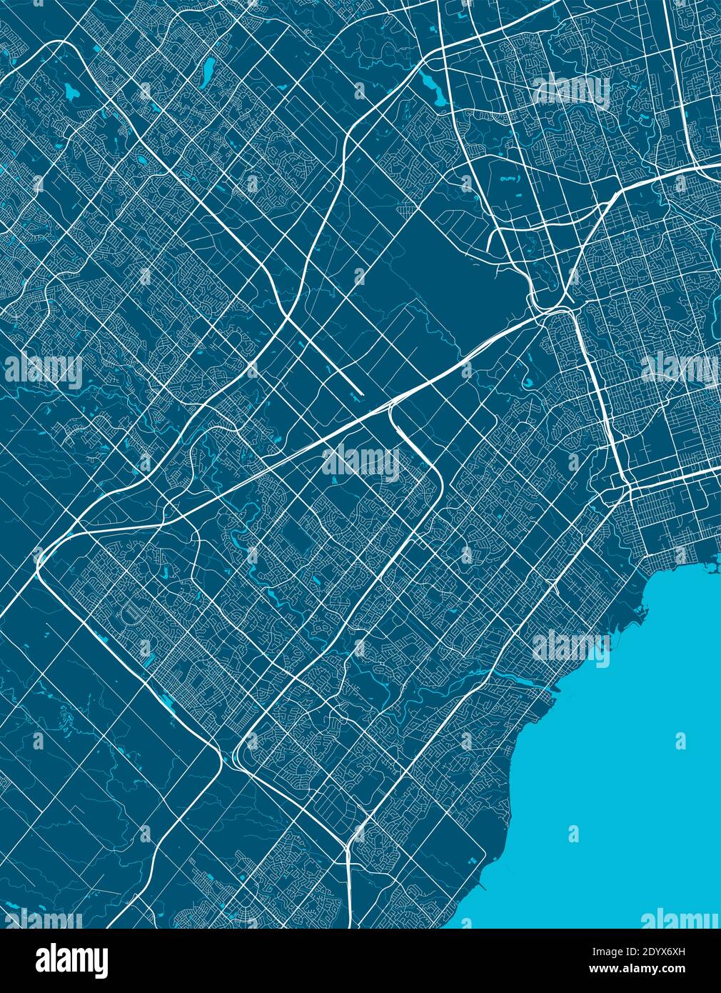 Mississauga Mapa , Neighbourhoods & Villages – FUPH
