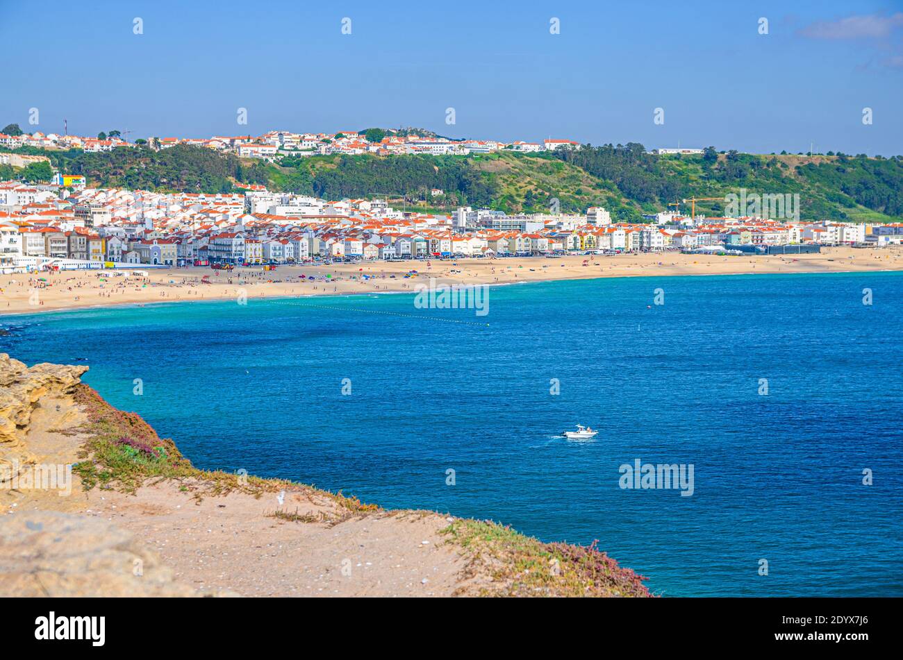 Top view nazare beautiful portuguese hi-res stock photography and ...
