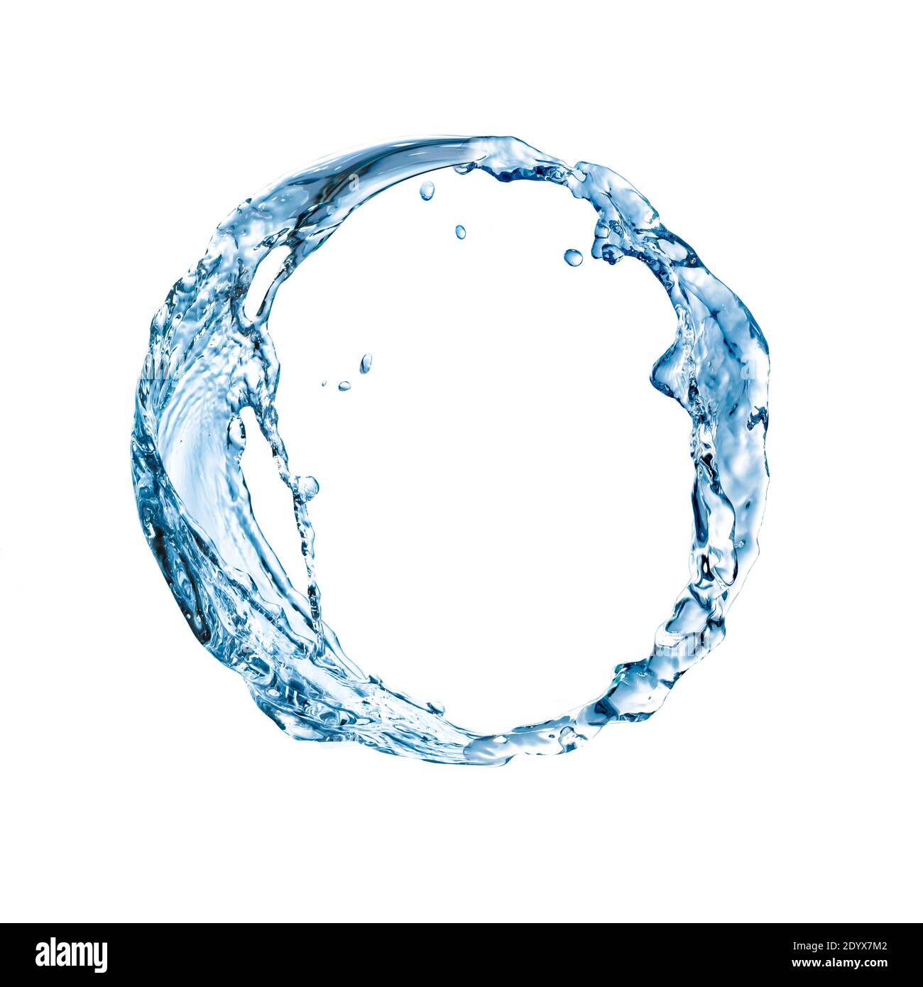 Flow pure fresh nature transparent Cut Out Stock Images & Pictures - Alamy