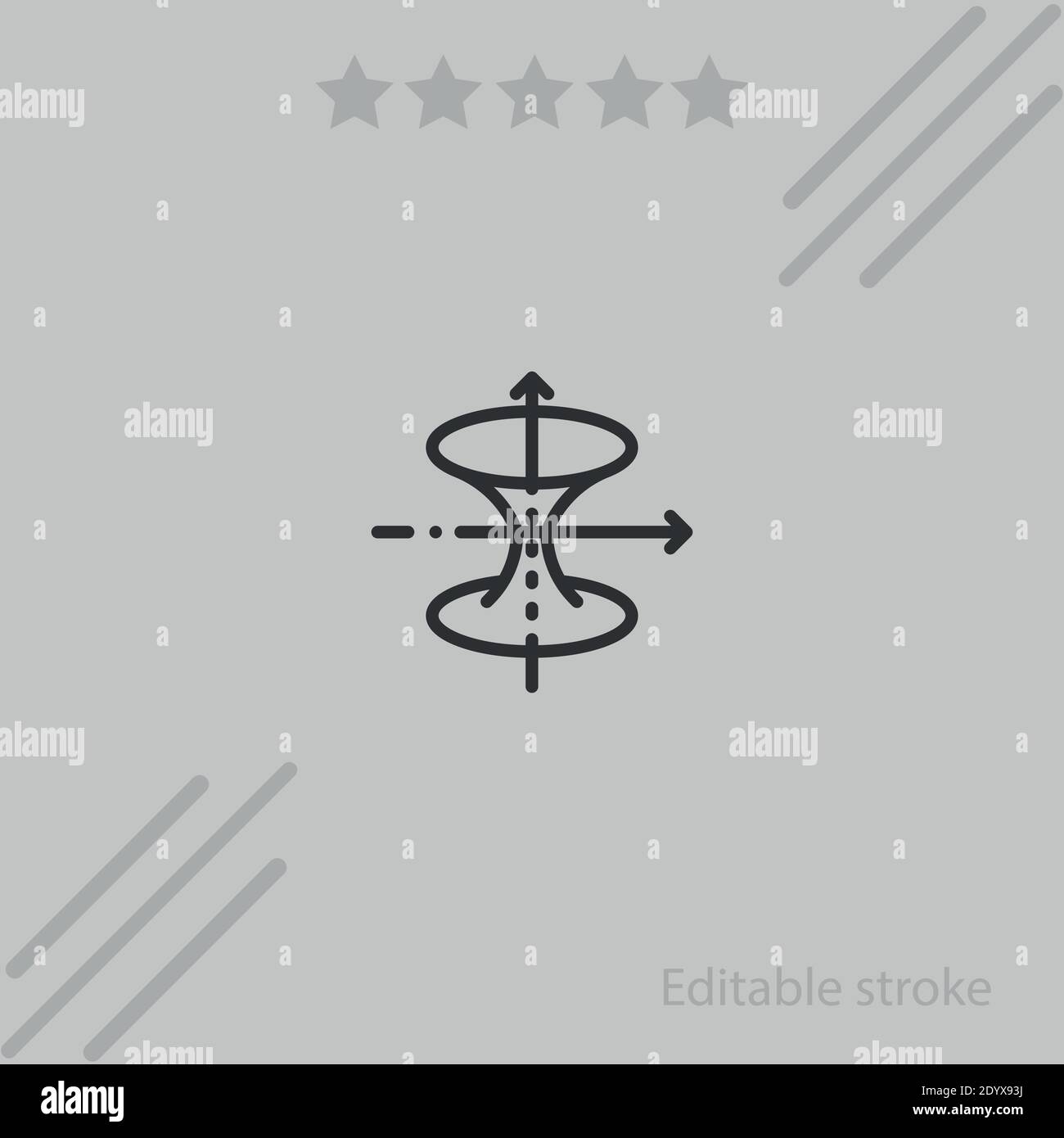 black hole vector icon modern simple vector illustration Stock Vector ...