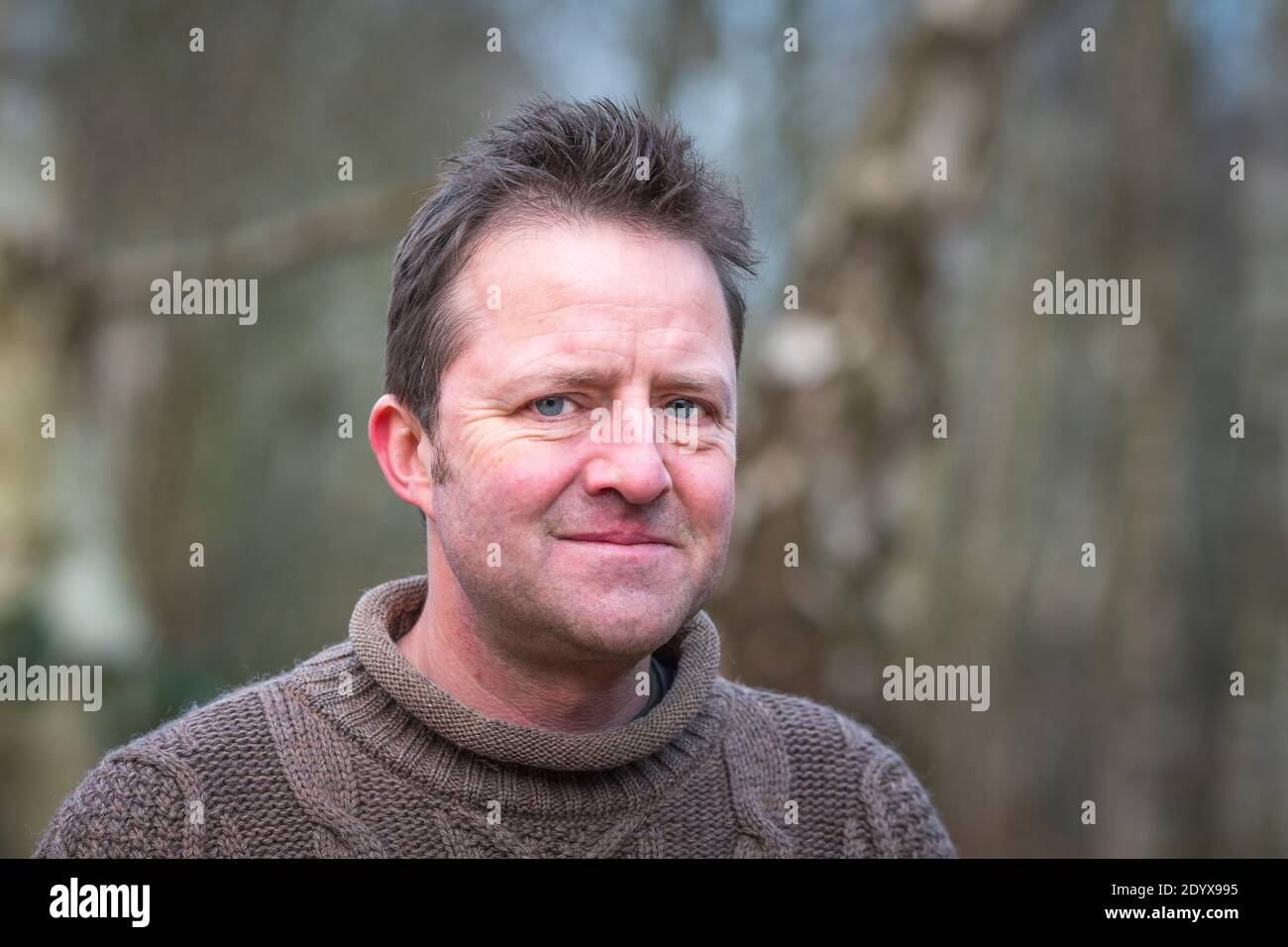 Fergus Collins editor of BBC Countryfile Magazine Stock Photo - Alamy