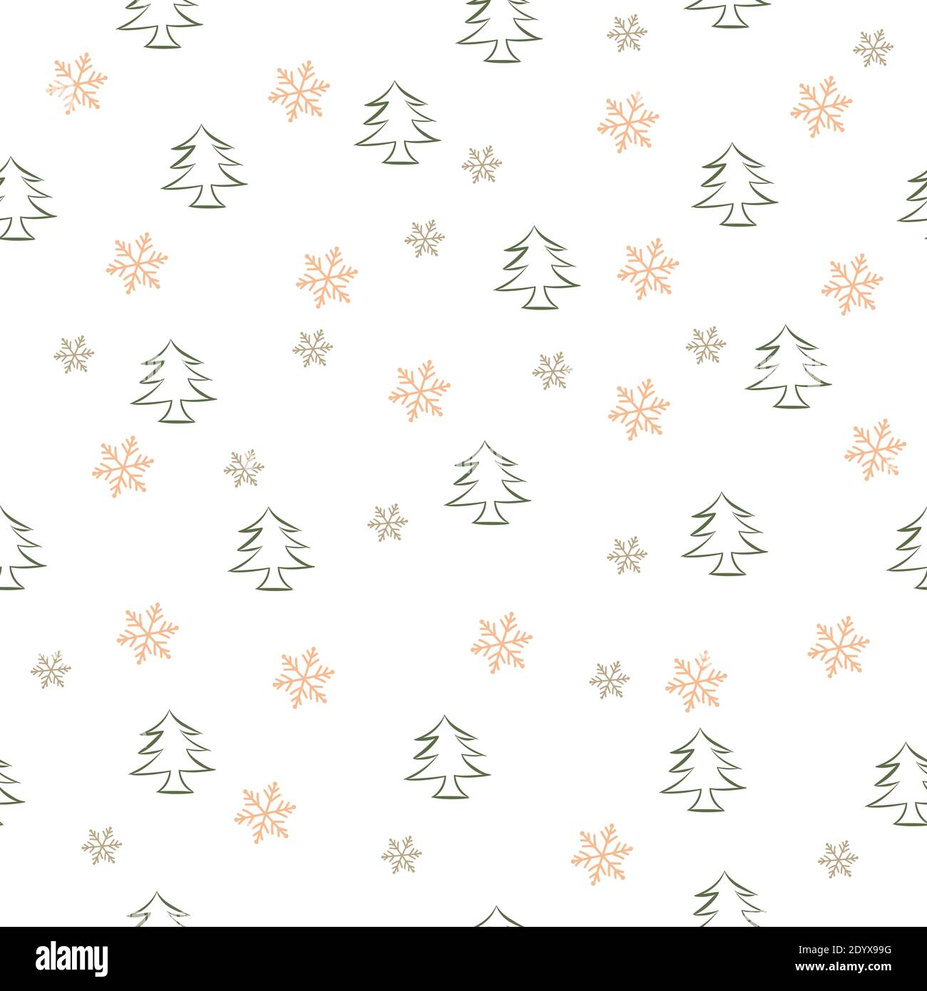 Trees background illustration Cut Out Stock Images & Pictures - Alamy
